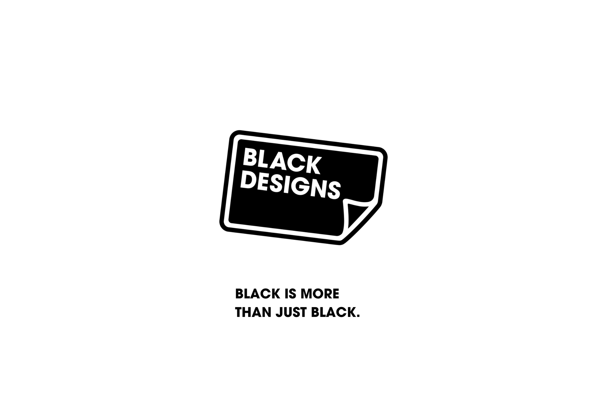 BLACK DESIGNS | OFFICIAL ONLINE SHOP